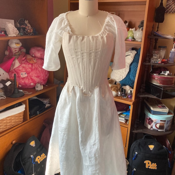 Heavyweight White Herringbone 100% Cotton Corset Coutil Corsetry Fabric ...