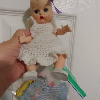 American Character 1958 INFANT TOODLES Baby Doll 16 Tosca Hair working ...