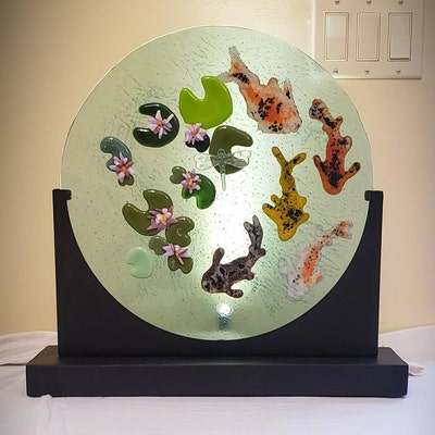 Glass Art Display Stand - Etsy