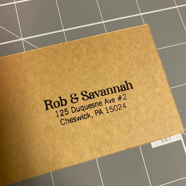 Personalized Return Address Stamp | Self Inking Return Address Stamp ...