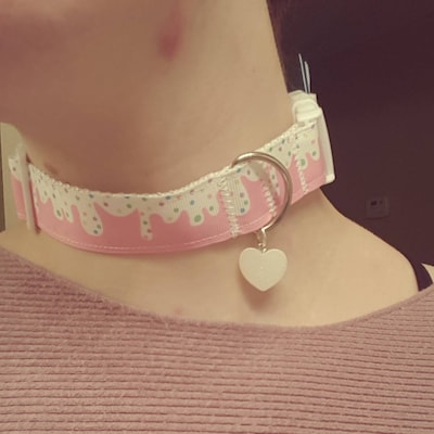 Melty Sweets Puppy Cosplay Collar Kawaii Ice Cream Sprinkles Pink ...