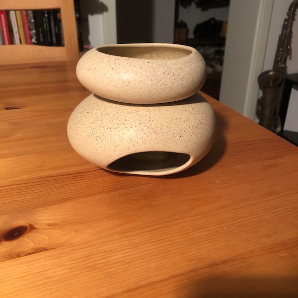 Handmade Ceramic Oil Burner for Essential Oils and Wax Melts | Multiple ...