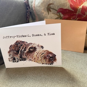 Dutch Shepherd Dog Art Greeting/note Card.dutch Shepherd Dog Card,dutch ...