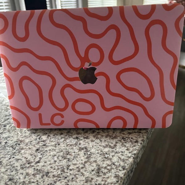 Retro MacBook Case Abstract Vintage MacBook Pro 13 16 Air 13 2020 12 15 ...
