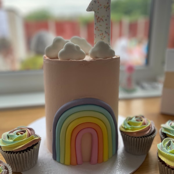 Giant Sprinkle Candle Number 1, 1st Birthday Candle, 1st Birthday Cake ...