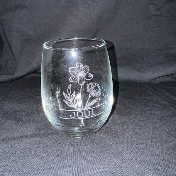 Personalized Wedding Glass, Custom Name Wedding Date, Old Fashioned ...