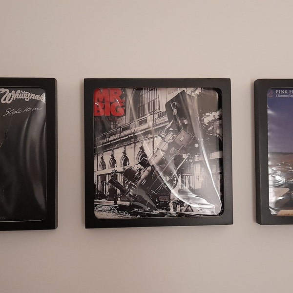 Chopin / Natural Wood Frame, Vinyl Display , LP Frame, Vinyl Frame, LP ...