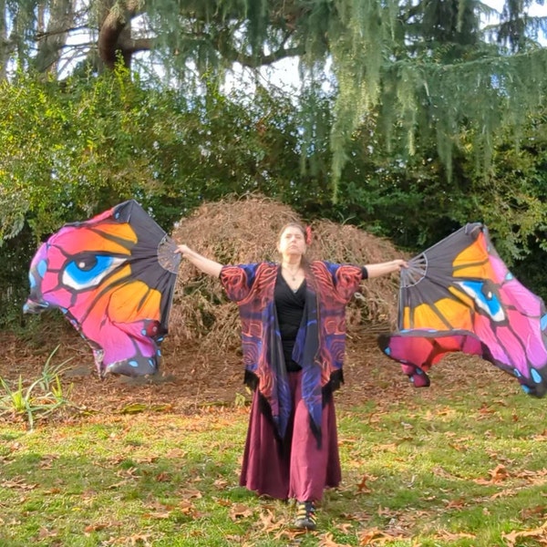 Mothra Wings - Pattern of Godzilla 2019. Belly Dance Unique Wings Made ...