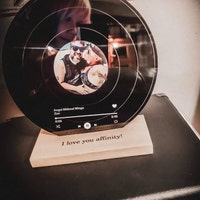 Song Personalized Record Birthday Gift for Her Anniversary Gift for Him ...