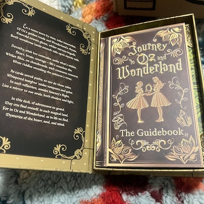 Indie Tarot Deck & Guidebook journey to Oz and Wonderland Oracle Cards ...