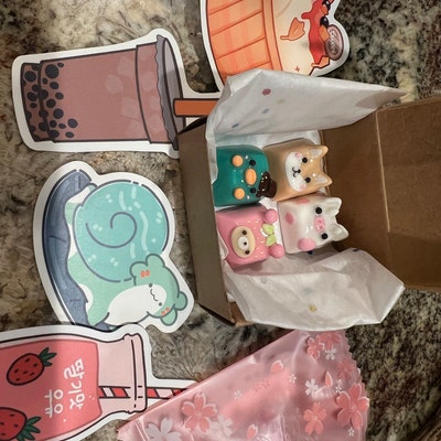 Bubble Tea Boba Keycap Artisan Keycap - Etsy