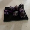 Natural Amethyst Dice Set| Gemstone D20 D&D Dice Set| Dungeons and ...