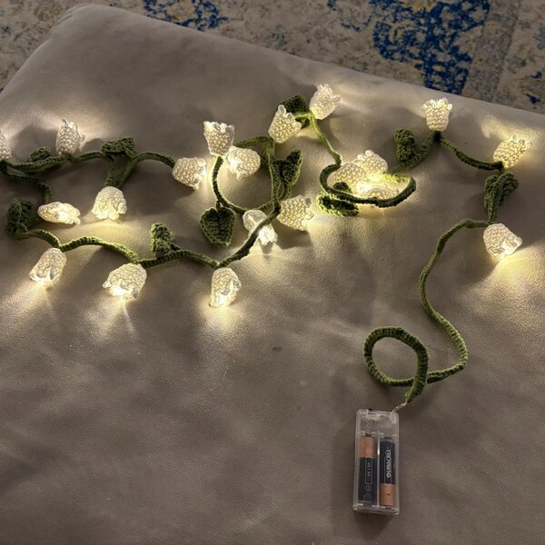 Lily of the Valley Flower Fairy String Lights - Etsy