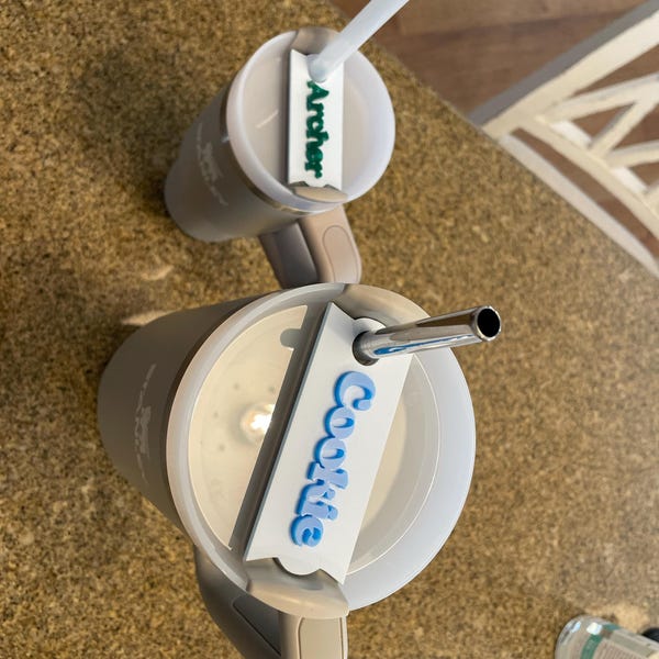 Nectarine Tumbler Cup Accessories for Stanley 20 Oz 30 Tumbler Tag or ...