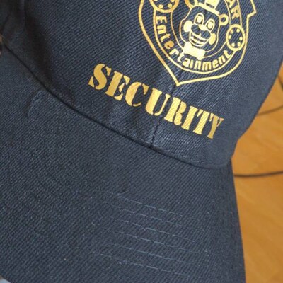 Fazbear Entertainment Security Hat FNAF Inspired Baseball Cap - Etsy