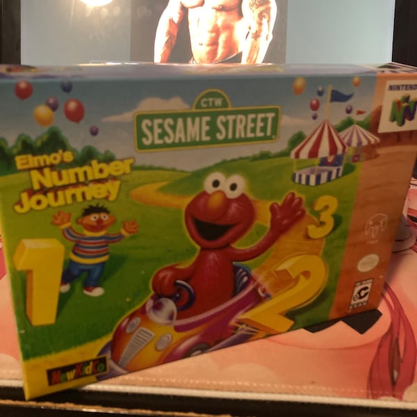 Elmo's Number Journey | NTSC | Nintendo 64 | N64 | En | Reproduction ...