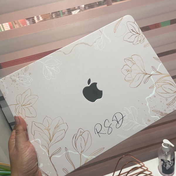 Dark Green Crocodile Pattern MacBook Case, MacBook Pro 14 2021, MacBook ...