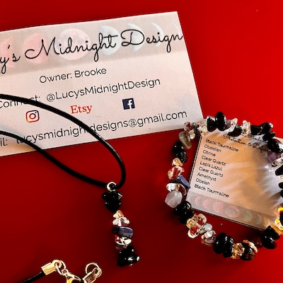 Elemental Necklace, Earth Air Water & Fire, Element Jewelry - Etsy