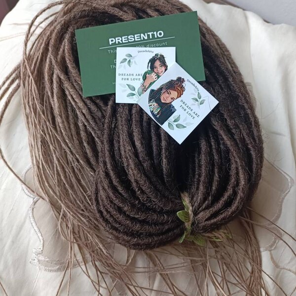 Micro Dreadlock Extensions Microdreads Crochet Braid in Synthetic ...