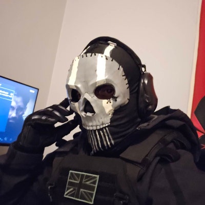 Farah Ghost Mask red Team Task Force 141 - Etsy