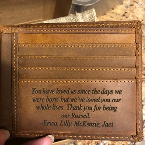 Personalize Walletminimal Pull-tab Wallets Leather Card | Etsy