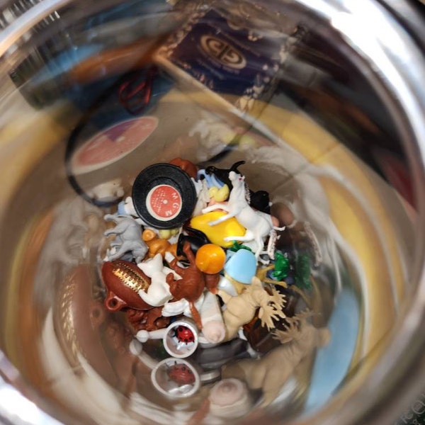 Vintage Miniature Trinkets • Tiny Plastic Toys for Advent Calendars ...