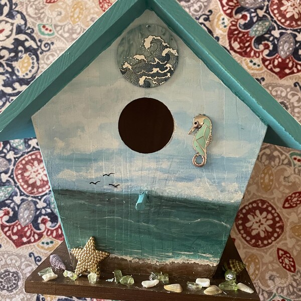 Ready to Ship Birdhouse. Custom-made, Whimsical, One-of-a-kind Gifts ...