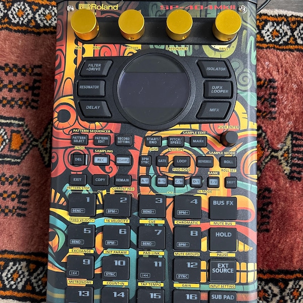 Akai MPC ONE / ONE+ Retro 2000 Xl Skin Customize Your Mpc Faceplate Uv ...