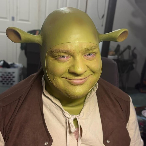Special FX Makeup - Theatrical Makeup - Shrek the Musical - Shrek Latex ...