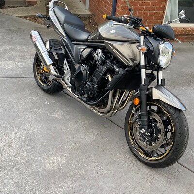 Wheel Stickers for Suzuki GSF1250 BANDIT Rim Stickers Decals Tape ...