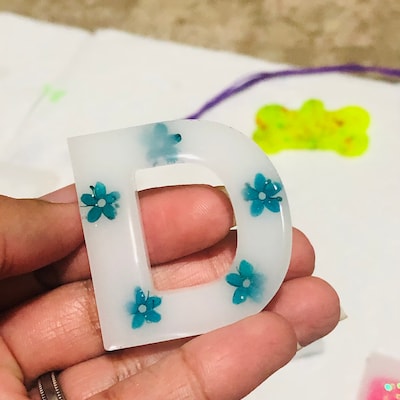 FORWARD Facing Alphabet Letters Letter Etched Resin Craft Silicon Mold ...