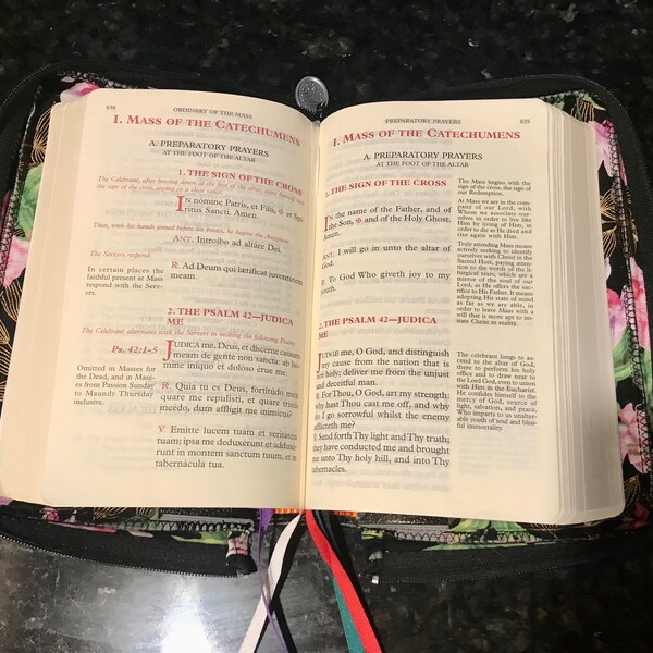 Missal Cover for Latin Mass or Ordinary Form Missals/ Liturgy of the ...