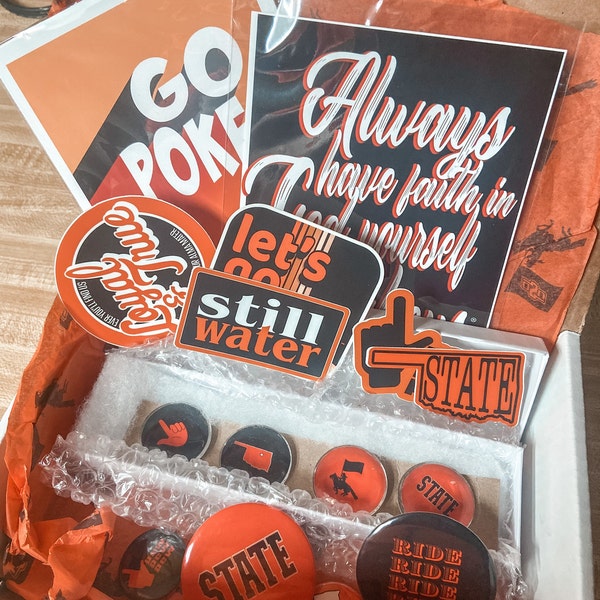 Oklahoma State Gift Box - 2 Sizes | Gift Boxes for Students Headed to ...