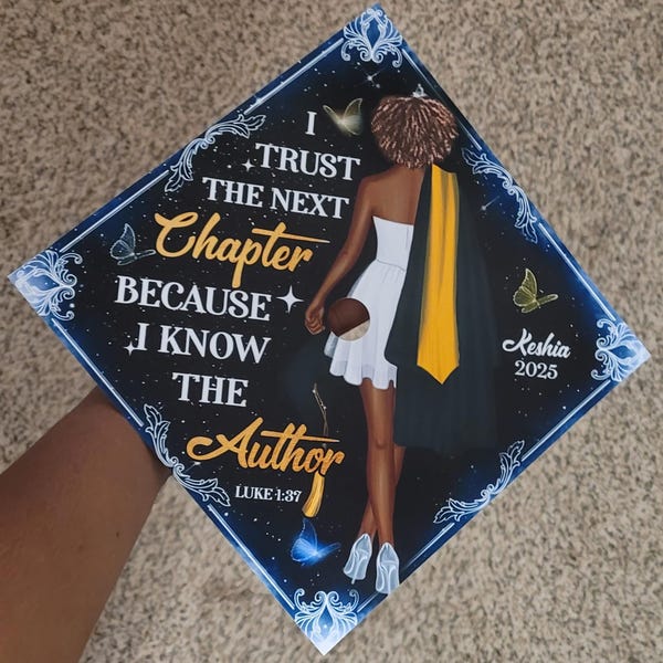 Knocked It Out of the Park Grad Cap, Custom High School Baseball Grad ...