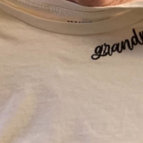 Curved Grandma Machine Embroidery Design. 4 Sizes. Grandma Collar ...