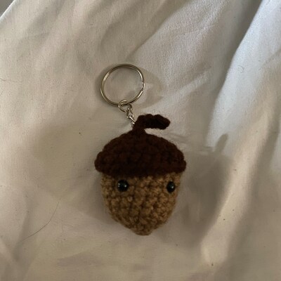 Crochet Sakura Flower Bag Tag Flower Keychain Cherry Blossom Keychain ...