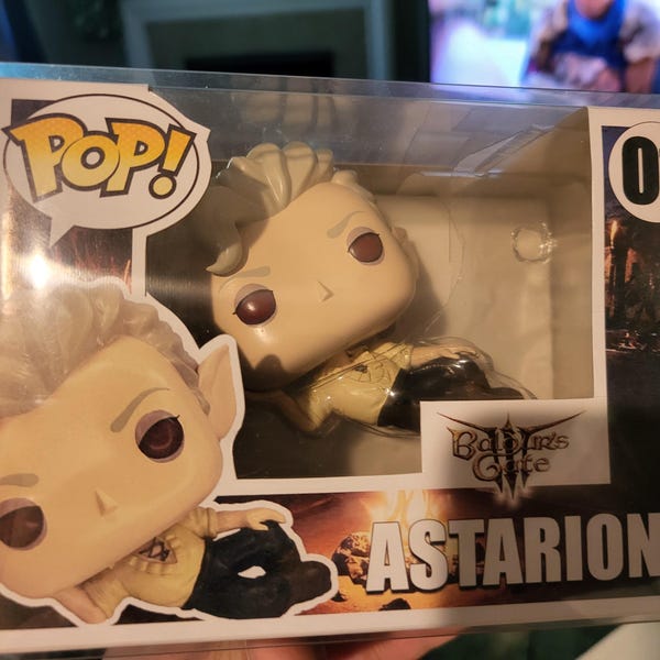 NEW Astarion BG3 Custom Funko Pop *now With Custom Box* - Etsy