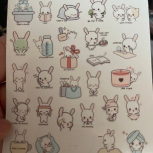 Kawaii Office Digital Stickers Work Digital Planner Stickers Cute Dog ...