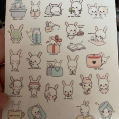Kawaii Office Digital Stickers Work Digital Planner Stickers Cute Dog ...