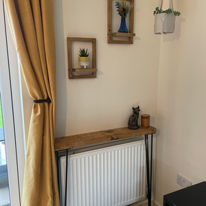 Radiator Shelf Console Table Narrow Table Hallway Table Table Hall ...