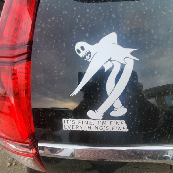 Koko Clown Sticker | Ghostmane Vinyl Decal | Car Decal - Etsy