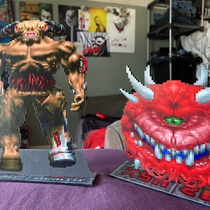 Mike Tyson's Punch-out Sprites Nintendo Video Game Inspired - Etsy