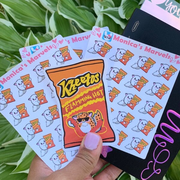 Chibi Kitkat Kitsune Concha Printable Happy Planner, Mini Happy Planner ...