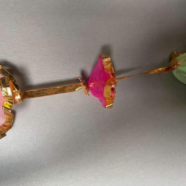 200 Strings FREE SHIPPING Multicolor Indian Wedding Decoration Strings ...