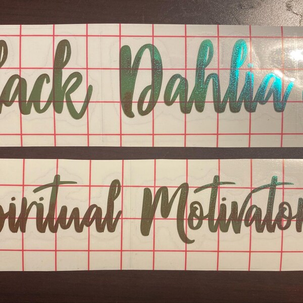 Custom Car Decals, Custom Vinyl Stickers, Custom Name Decals ...