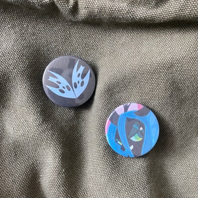 Bluey Inspired Bingo Bandit Chilli Buddy Chloe Lucky Pin Badges Button ...