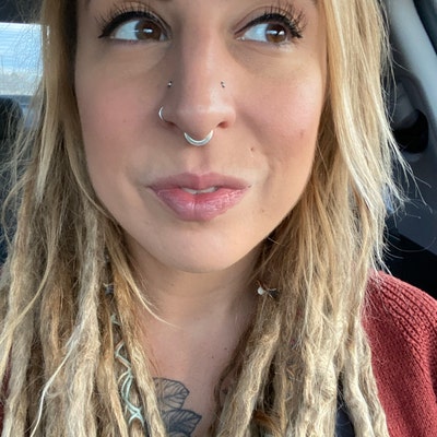 Triple Stack Septum Ring in Sterling Silver Three Layered Nose Ring ...