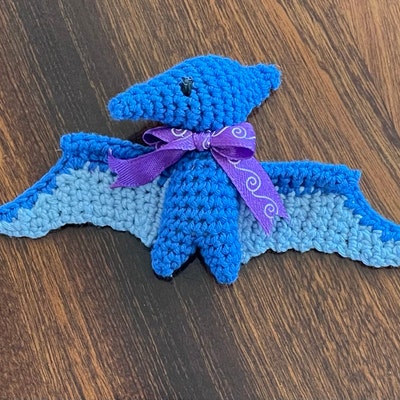 Cute Bat Keychain Handmade Crochet Amigurumi Keychain - Etsy