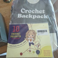 Beginner Crochet Kit With Yarn & Crochet Backpack, Acrylic or Cotton ...
