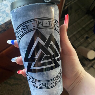 Runic Raven Spiral Notebook, Helm of Awe, Helm of Terror, Norse Symbol ...